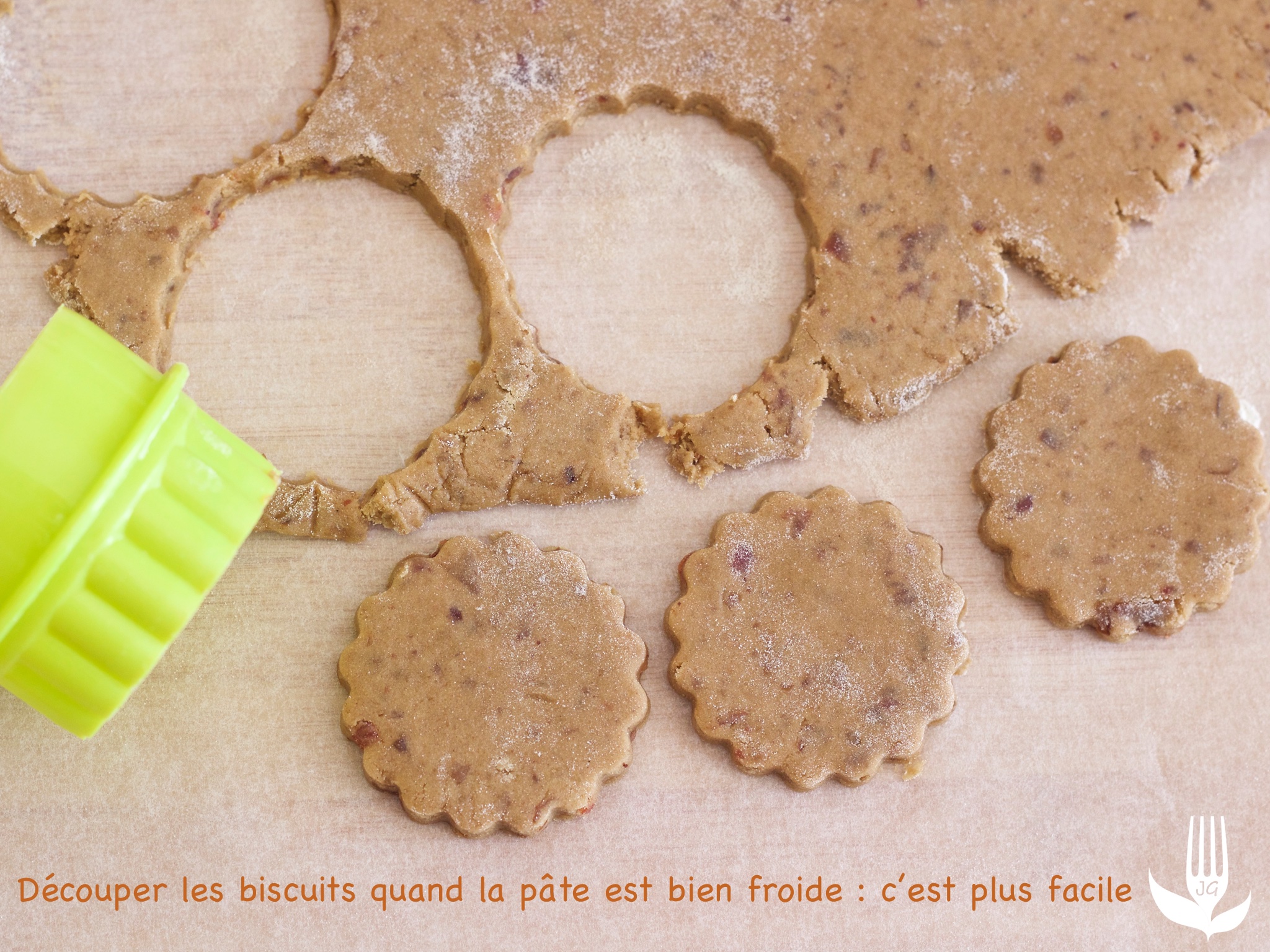 Biscuits aux dattes - Jardin des gourmands